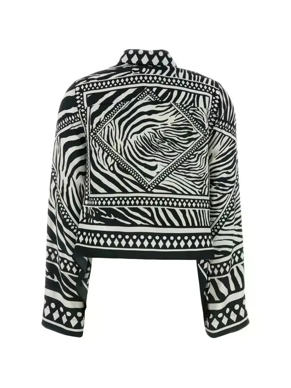 Blumarine Printed Twill Shirt