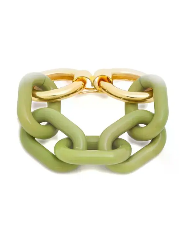 Marni Bi-material Chain Bracelet
