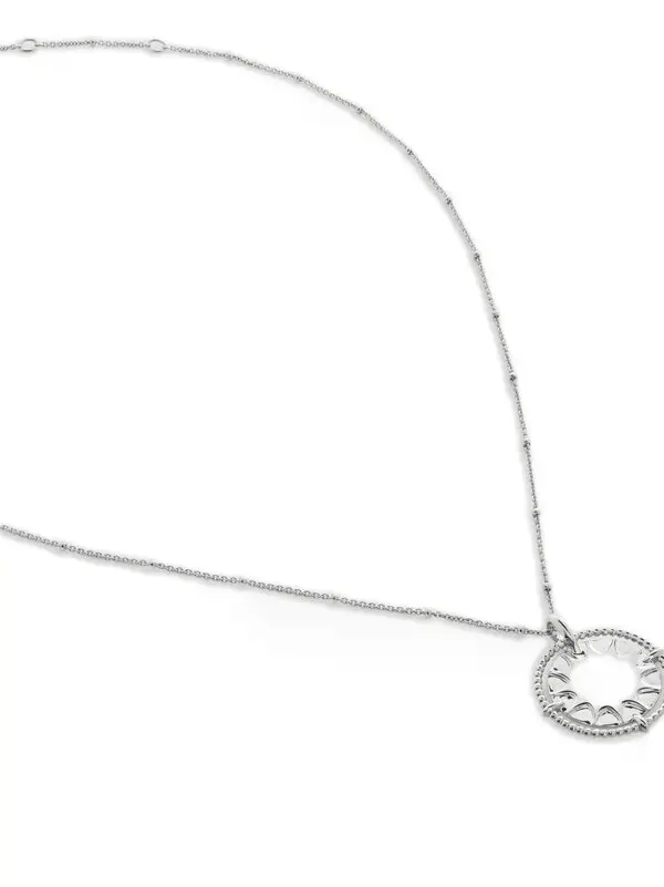 Monica Vinader Infinity Ring Pendant Necklace