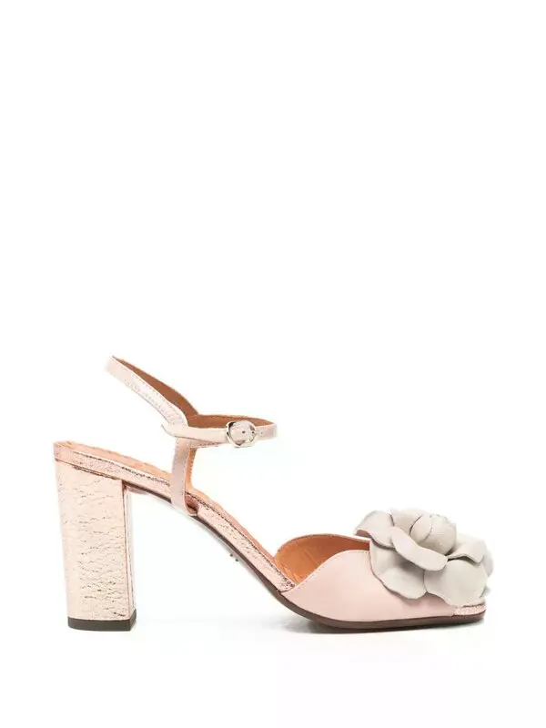 Chie Mihara Biuty Floral Block-heel Sandals