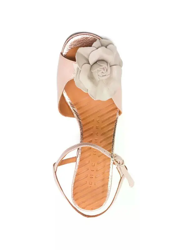 Chie Mihara Biuty Floral Block-heel Sandals