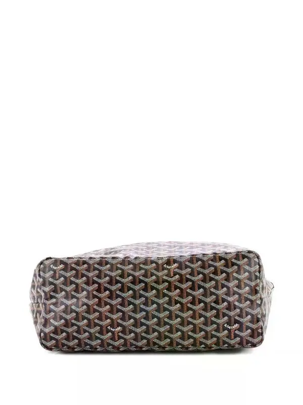 Goyard Saint Louis Coated Canvas Pm Tote Bag - Black