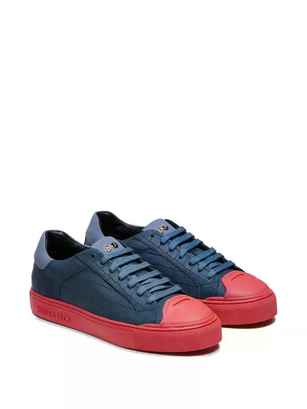 HIDE&JACK Embossed Sneakers - Blue