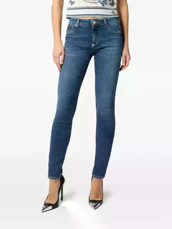 Philipp Plein Belt-loop Pocket Jeans