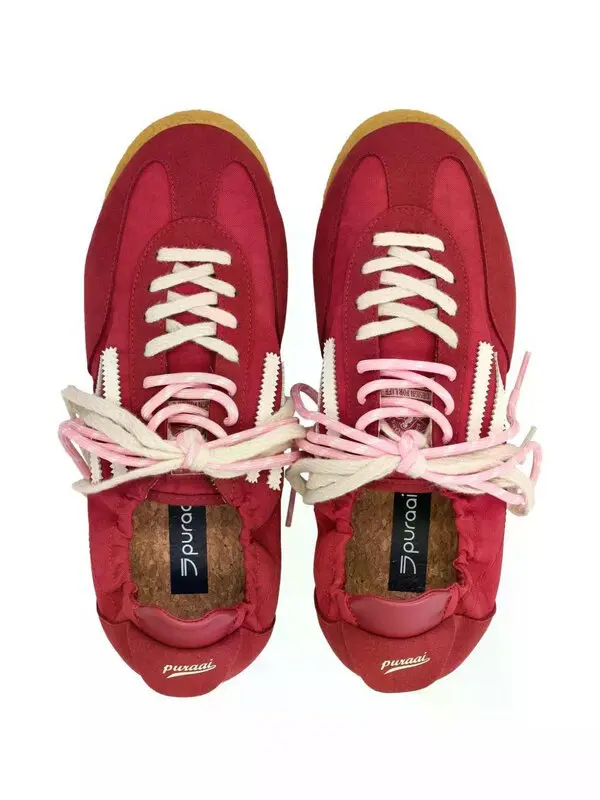 PURAAI Logo Sneakers - Red