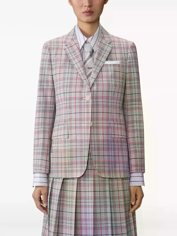 Thom Browne Plaid Blazer