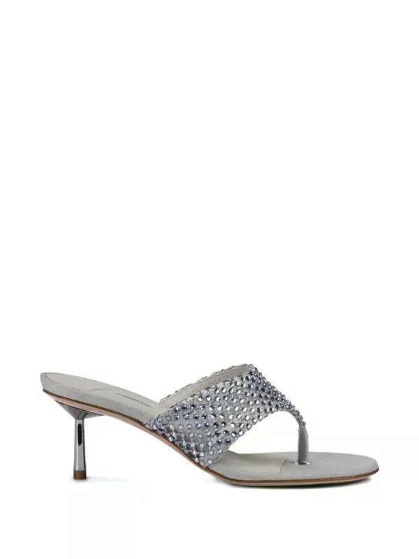 LE SILLA Gilda Embellished Thong Sandals