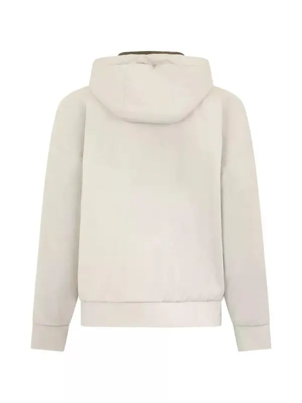 MOORER Zip-up Hooded Jacket