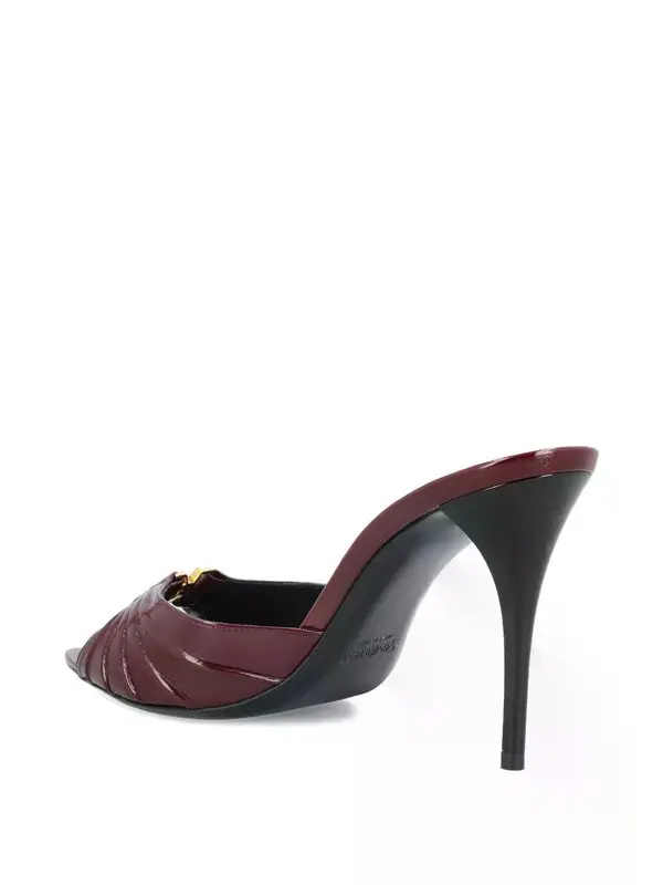 Saint Laurent Twisted Detail Stiletto Sandals