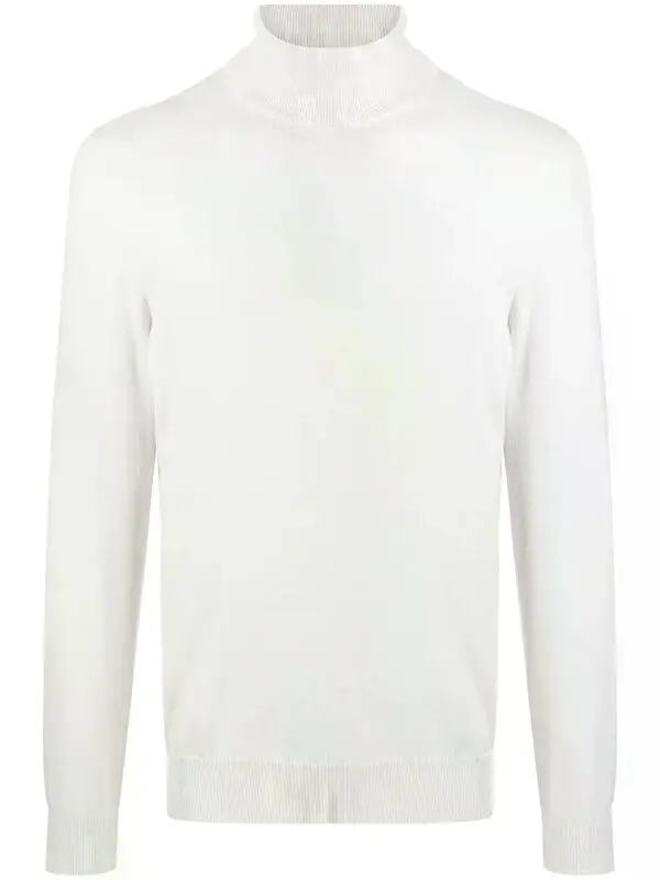 Fedeli Turtleneck Jumper - Grey
