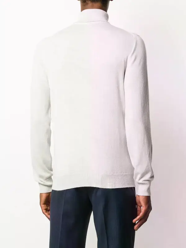 Fedeli Turtleneck Jumper - Grey