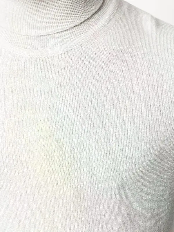 Fedeli Turtleneck Jumper - Grey