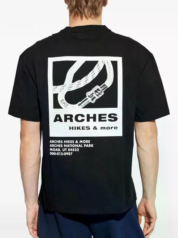 EA7 Lohgo-print T-shirt