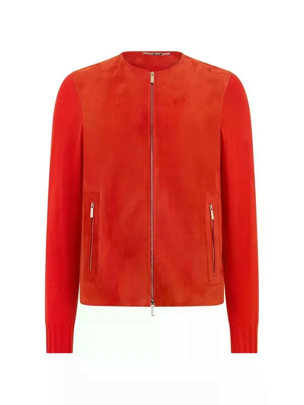 MOORER Jacket With Zip Pockets