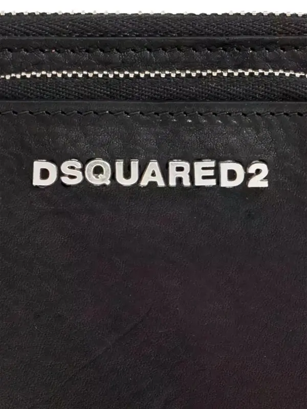 Dsquared2 Logo-plaque Zip Wallet