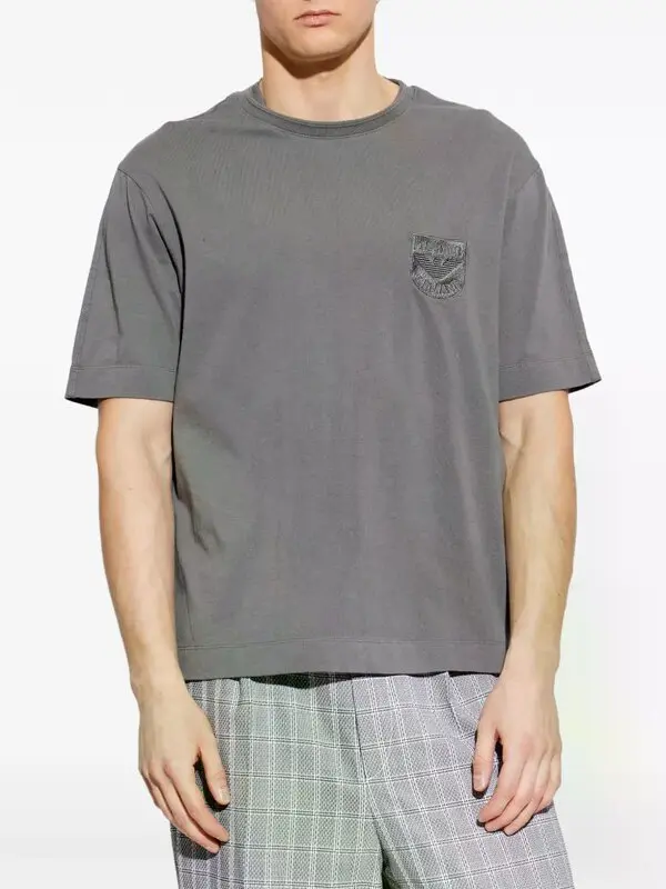 Emporio Armani Logo-patch T-shirt