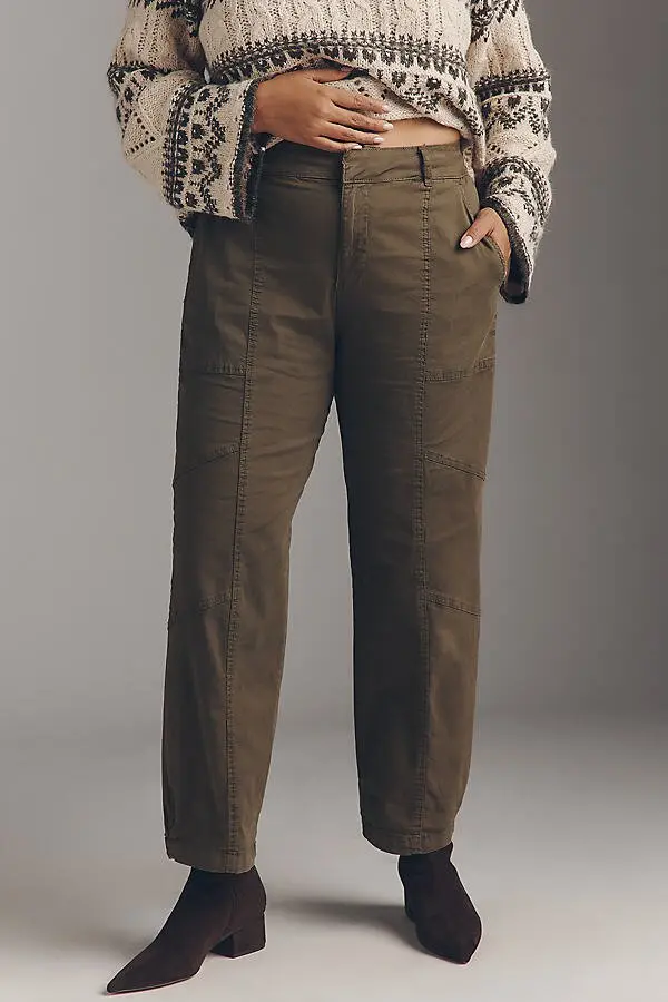 Sanctuary Boyfriend Crop Pants - Moss