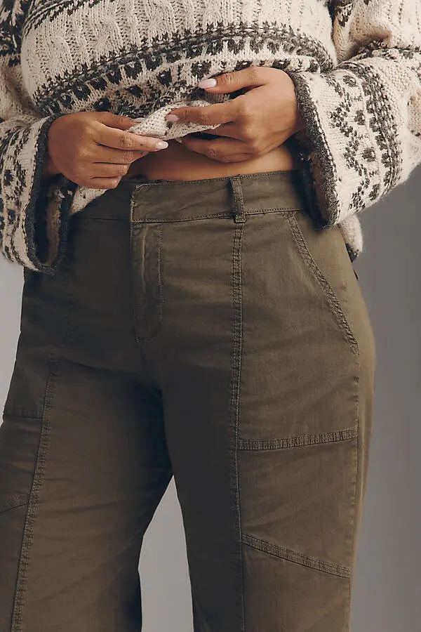 Sanctuary Boyfriend Crop Pants - Moss