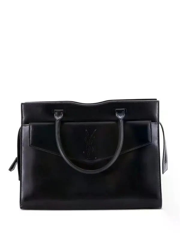 Saint Laurent Uptown Leather Medium Tote Bag