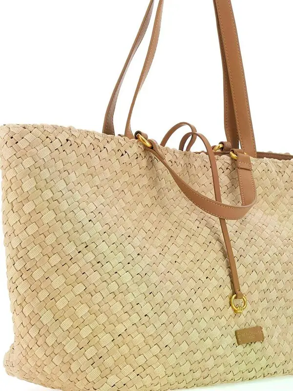 GIANNI CHIARINI Mercy Woven Tote Bag