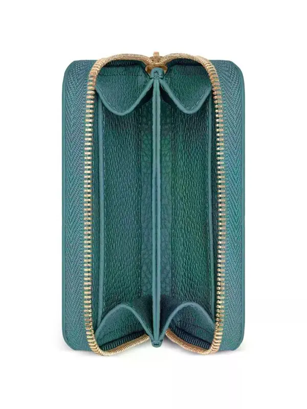 MAISON DE SABRE Small Leather Zip-fastening Wallet - Blue