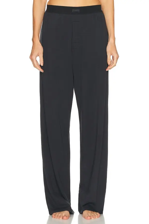 SKIMS Boyfriend Loose Pant - Onyx