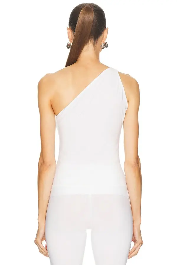 Norma Kamali One Shoulder Top
