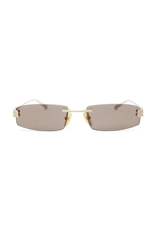 Balenciaga Gossip Sunglasses - Gold & Pink