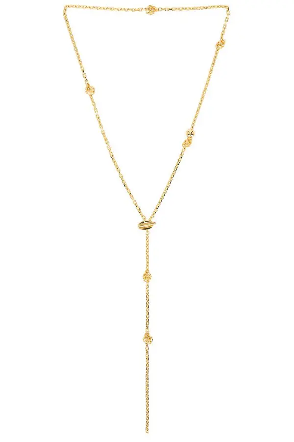 JIL SANDER Knot Necklace - Gold