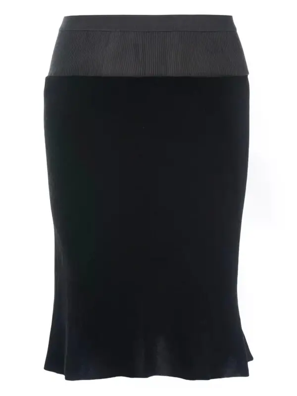 Rick Owens Velvet Skirt