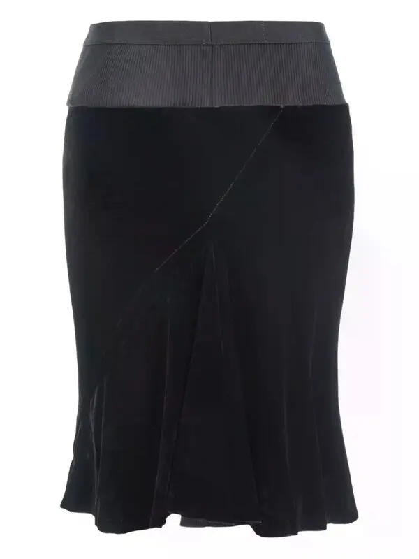 Rick Owens Velvet Skirt