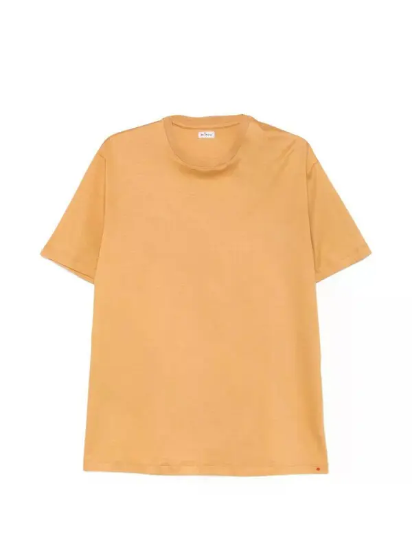 Kiton Crew-neck T-shirt - Yellow