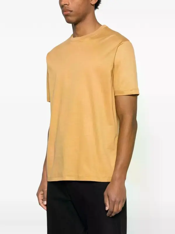 Kiton Crew-neck T-shirt - Yellow