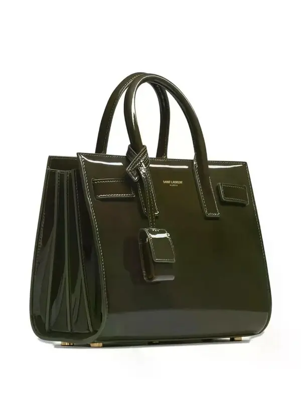 Saint Laurent Mini Sac De Jour Tote - Green