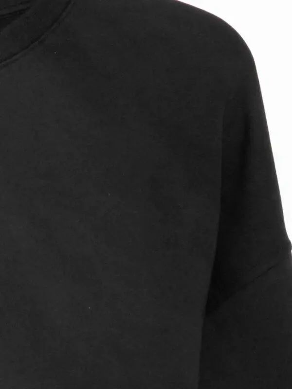 Emporio Armani Boxy Cropped Sweatshirt