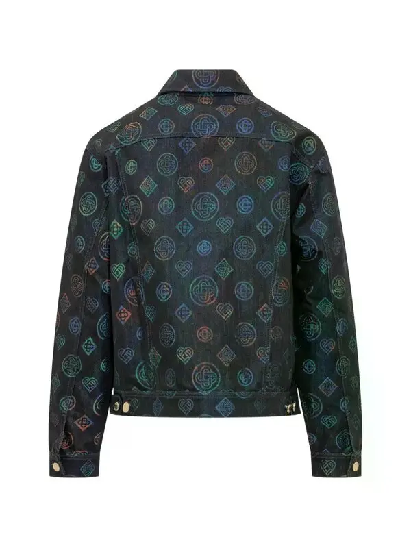 Casablanca Heatmap Pattern Cotton Jacket