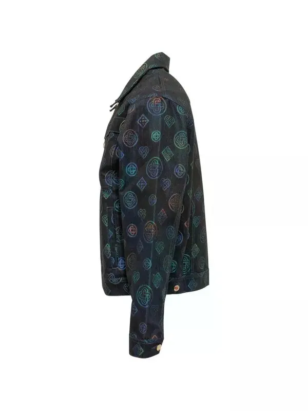 Casablanca Heatmap Pattern Cotton Jacket