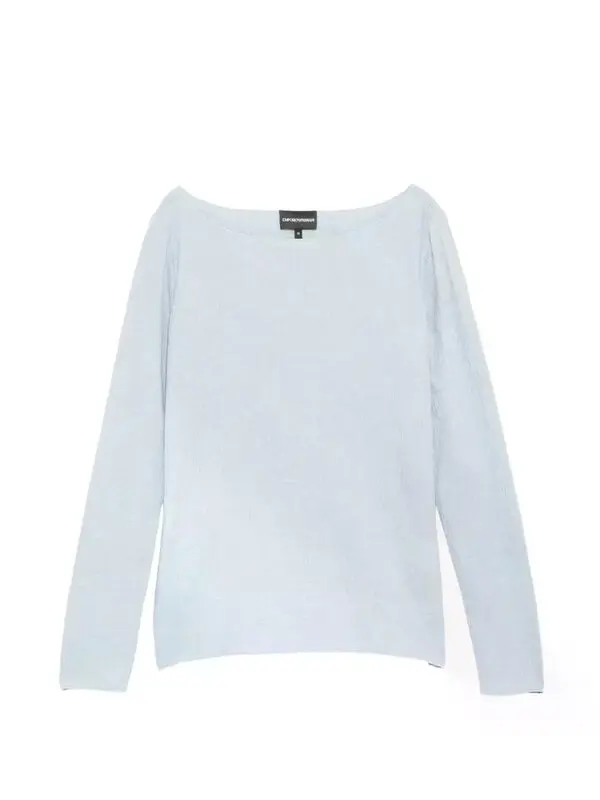 Emporio Armani Textured Knit Top