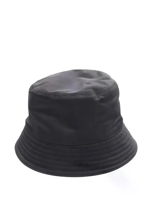 Prada 2010s Triangle Logo Bucket Hat