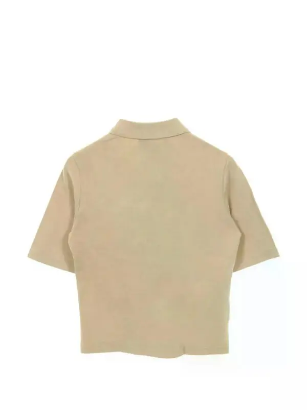 Prada Logo-plaque Polo Shirt