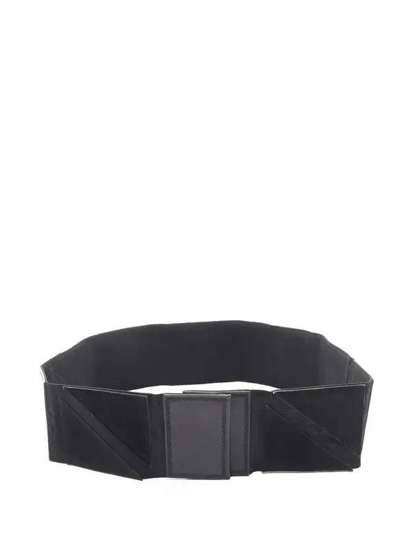 Jean Paul Gaultier 2010s Press-stud Panelled Belt - Black
