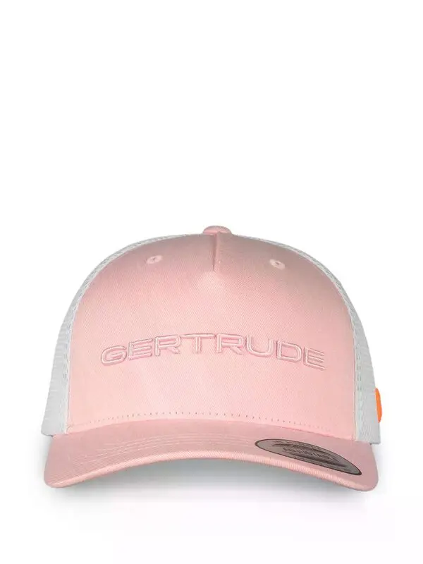 GERTRUDE Embroidered Logo Baseball Cap - Pink