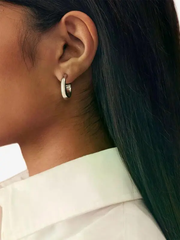 Jacquemus Half-hoop Earrings