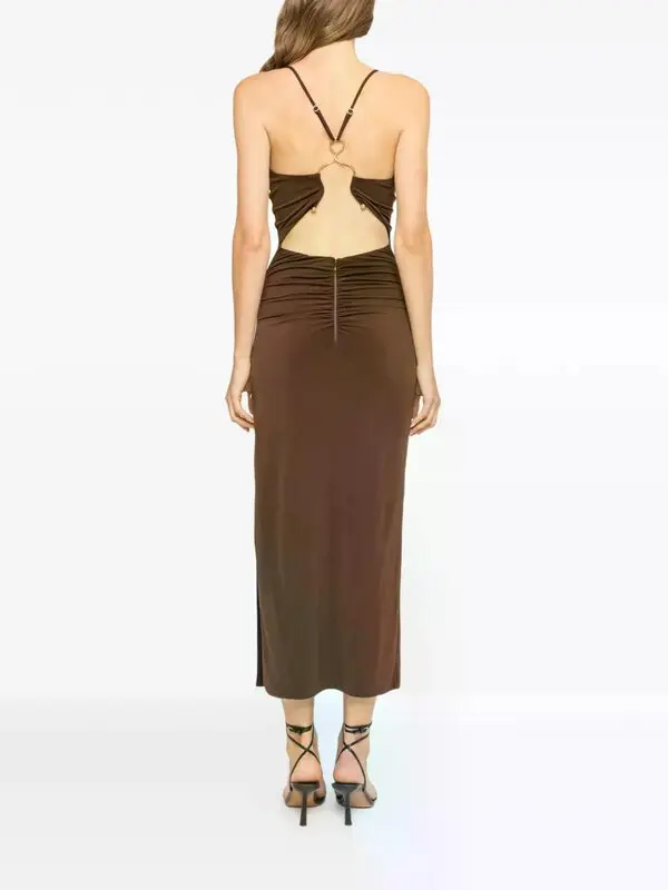 NISSA Open-back Midi Dress