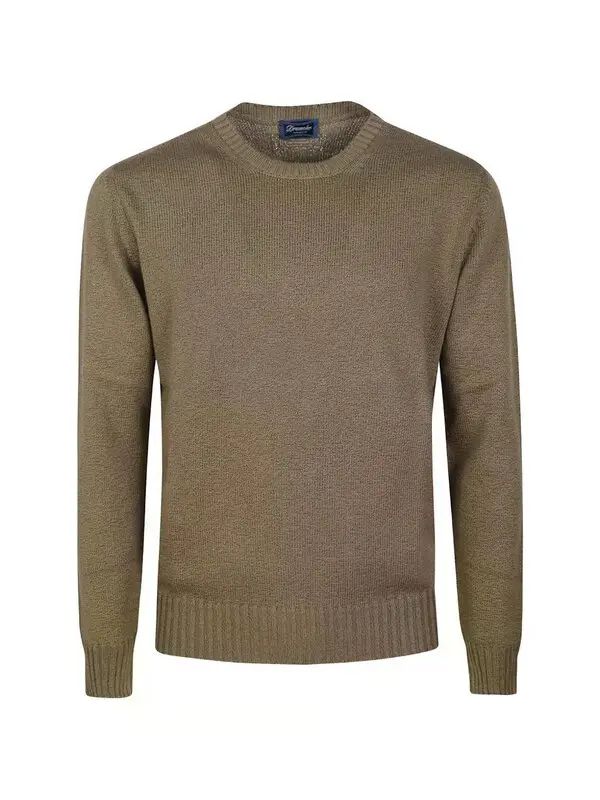 DRUMOHR Crew-neck Knitted Sweater - Green