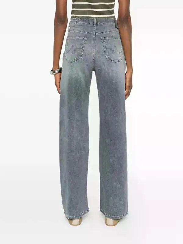 Ag Baggy Wide Leg Jeans