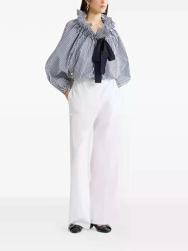 PATOU Elasticated-waist Straight Trousers