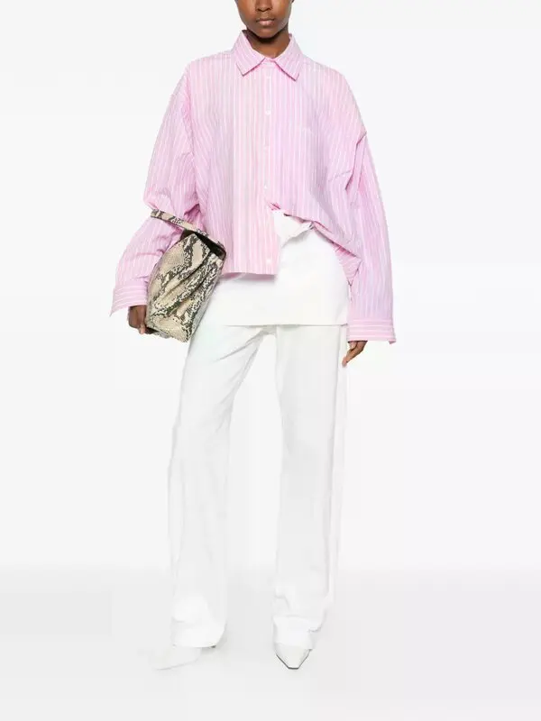 Balenciaga Striped-pattern Shirt