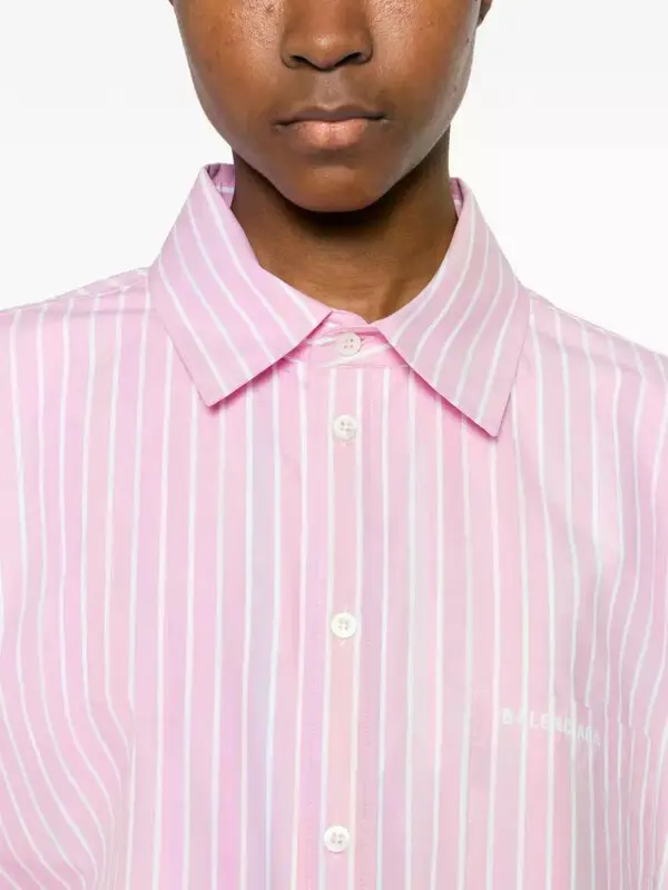 Balenciaga Striped-pattern Shirt
