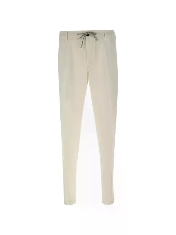 Eleventy Drawstring Flap Trousers